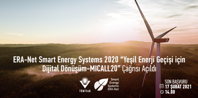 ERA-Net Smart Energy Systems 2020 “Yeşil Enerji Geçişi için Dijital ...