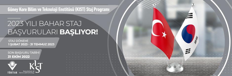 Güney Kore Bilim ve Teknoloji Enstitüsü (KIST) 2023 Bahar Staj Başvuruları Başladı | TÜBİTAK ...