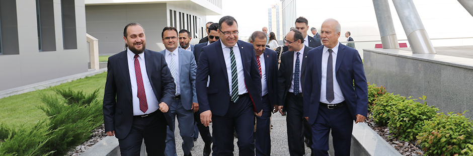 President of TÜBİTAK Prof. Dr. Hasan MANDAL visited Teknopark Ankara ...