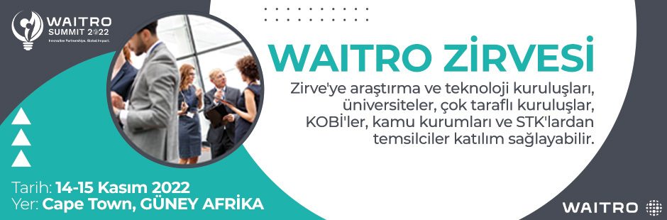 WAITRO Zirvesi 14-15 Kasım’da Cape Town’da Gerçekleştirilecek | TÜBİTAK ...